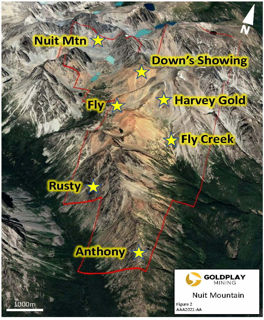 Big Frank and Goldstorm South Projects - Ibero Mining Corp.